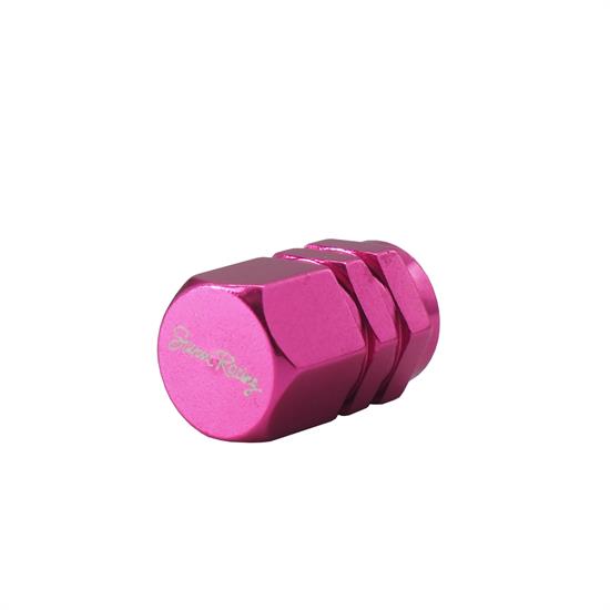 Valve caps Hexagonal Pink - VALVE AIR CAPS - Simoni Racing