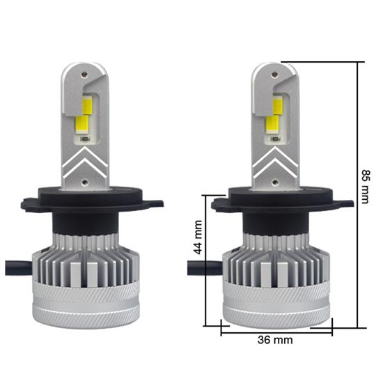H4 Led headlight bulbs Matrix EVO - H4 - Simoni Racing