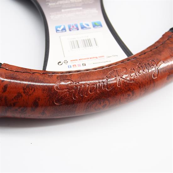Steering wheel Wood - STEERING WHEEL COVERS - Simoni Racing