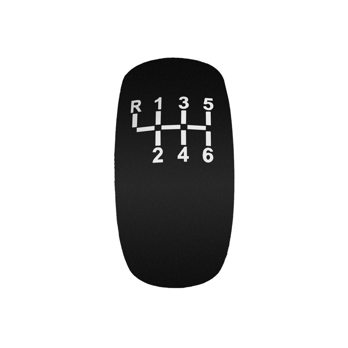 Gears layout for SKIN gear knob - ACCESSORIES - Simoni Racing